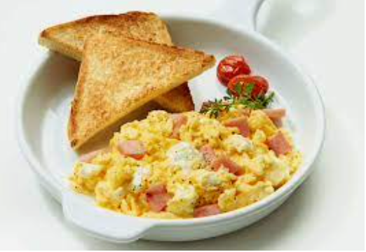 revoltillo con jamon